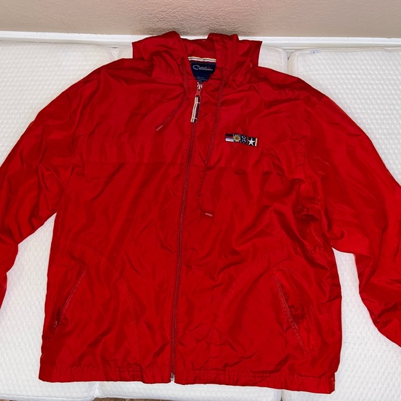Catalina | Jackets & Coats | Catalina Vintage Womens Red Windbreaker ...